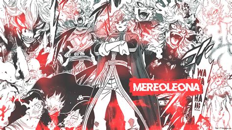 Mereoleona Vermillion From Black Clover Hd Wallpaper Download