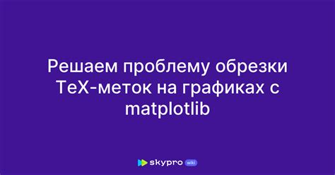 Решаем проблему обрезки tex меток на графиках с matplotlib