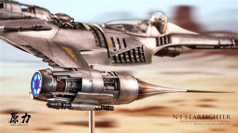 N1 Starfighter Free Flying！ Star Wars Mandalorian