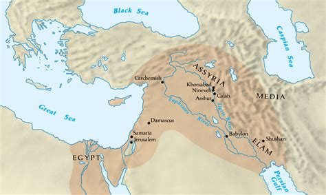 Assyrian Empire Map