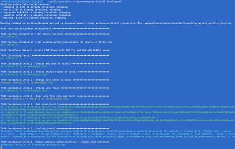 Provision Hangs On Setup Composer Authentications On Older Project If