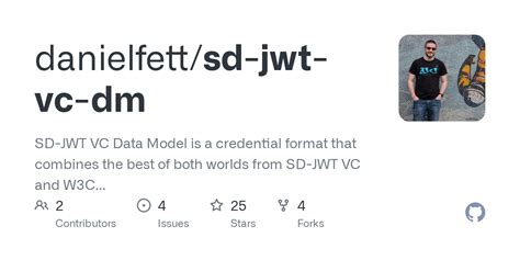 Github Danielfettsd Jwt Vc Dm Sd Jwt Vc Data Model Is A Credential
