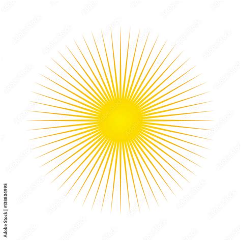 Sun Rays Vector