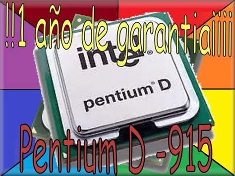 Procesador Intel Pentium D 915 | Cuotas sin interés