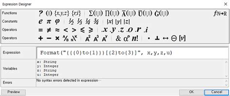Expression Component Input Data Grasshopper Mcneel Forum