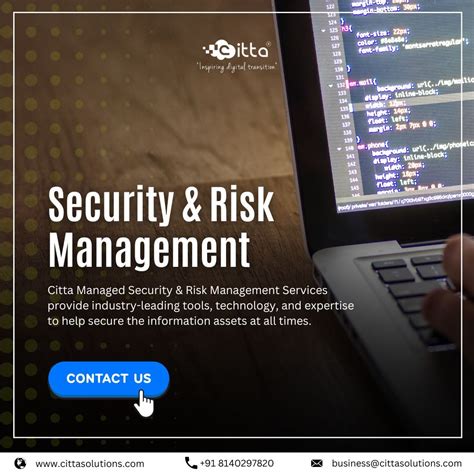 Citta On Linkedin Cybersecurity Riskmanagement Itsecurity Dataprotection Techsolutions…