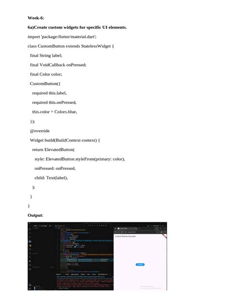 Flutter Ui And Form Design Guide Pdf Software Development Computer Programming