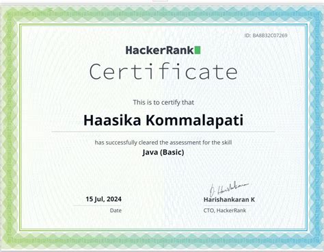 Haasika Kommalapati On Linkedin 🌟 Exciting News 🌟 I Am Thrilled To Share That I Have Successfully