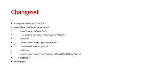 Liquibase Via Maven Ppt
