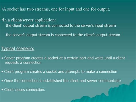 PPT Sockets PowerPoint Presentation Free Download ID
