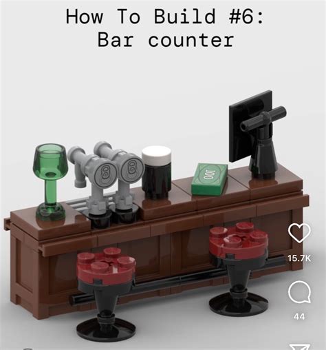 Diy Lego Bar Counter