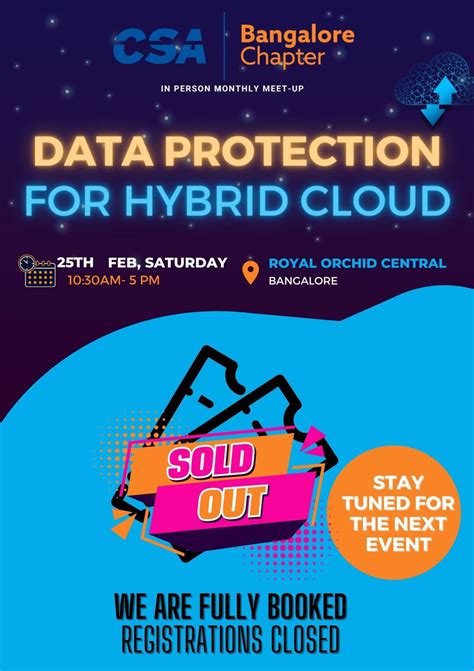 Cloud Security Alliance Bangalore Chapter On Linkedin Csa Csabangalore Cloudsecurityalliance