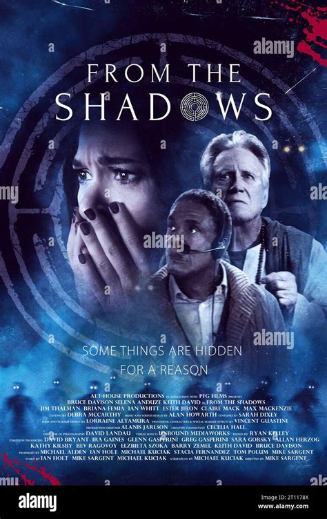From The Shadows Poster From Left Briana Femia Keith David Bruce Davison