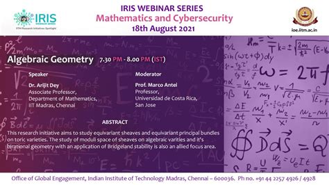 Algebraic Geometry Mathematics And Cybersecurity Youtube