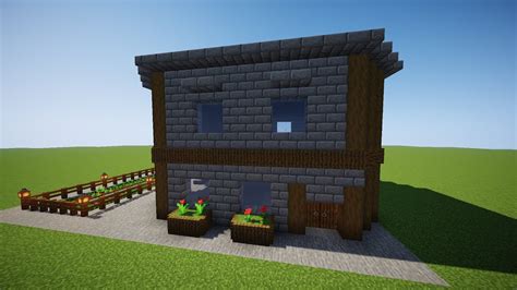 Как строить ДОМ из КАМЕННЫХ КИРПИЧЕЙ в Майнкрафте ГеяСтроит Майнкрафт Minecraft Youtube