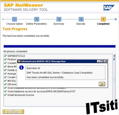 Homogeneous System Copy Using Sap Tools For Mssql Server Stm