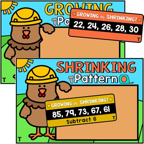 Additive Patterns Task Cards Sorting Patterns Top Teacher