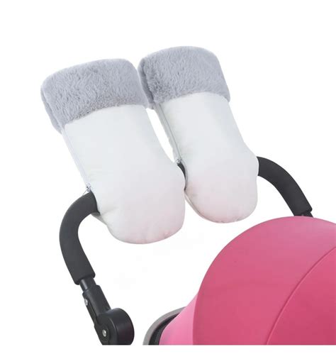 겨울 유모차 장갑 핸드 워머 액세서리 아기 버기 클러치 카트 머프 방수 양털 티몬