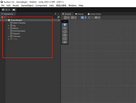 03 Unity 界面和常用概念了解unity 右下角的界面图标 Csdn博客