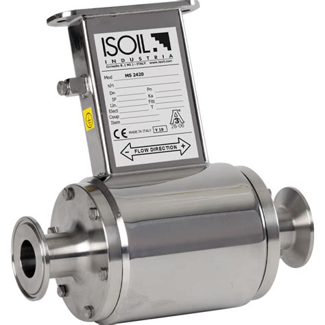 Sanitary Sensor For Electromagnetic Flow Meters Ms 2420 Isomag