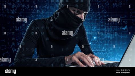 Digital Data Theft Coding Computer Crime Security Gaps Hacker