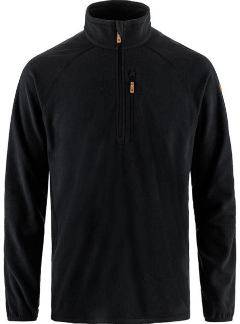 Fjällräven Övik Lite Fleece Half Zip M Black Ab 9008