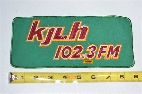 Kjlh 1023 Fm Los Angeles Radio Station Large Vintage Etsy Singapore