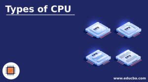 Types Of CPU Introduction Components Features And 6 Types
