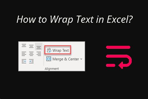 How To Wrap Text In Excel Here Are Five Ways MiniTool How To Wrap Text In Excel Here Are Five Ways MiniTool