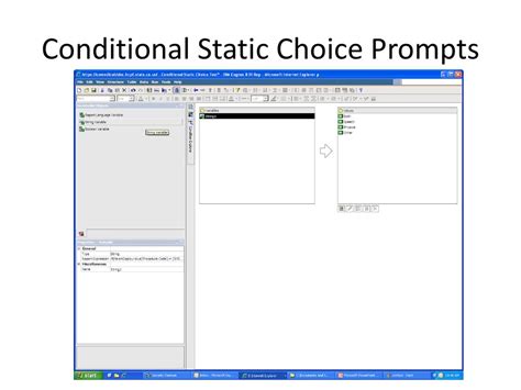 Two Customer Friendly Uses For Static Choice Prompts Ppt Download