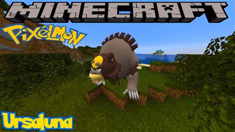 How To Find Ursaluna In Pixelmon Reforged Minecraft Guide Youtube