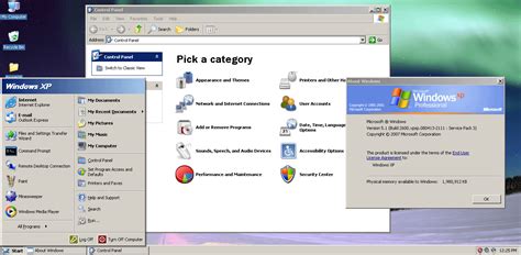 So Yea I Decided To Make A Windows Xp And React Os Hybrid Called React