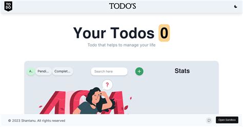 Todo Codesandbox