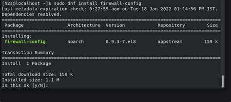How To Install FirewallD GUI On Rocky Linux 8 Almalinux 8 Linux Shout
