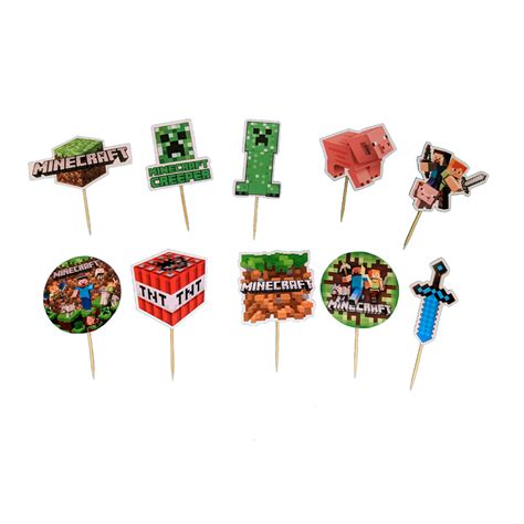 Топер за храна Майнкрафт Парти Маркет