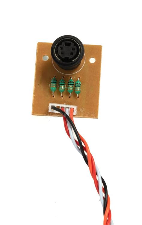 Small Computer Processing Unit System On Micro Chip Printed Circuit Board Pcb At Finger Size