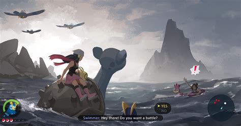 Swimmer Pokemon Danbooru