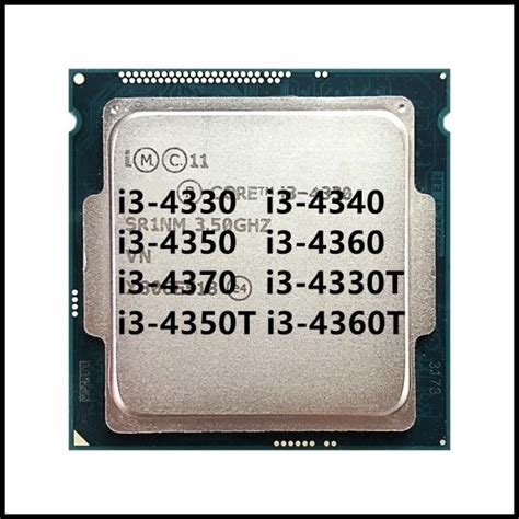 Jual I3 4330 I3 4340 I3 4330T I3 4350T Dual Core LGA 1150 CPU Processor Shopee Indonesia