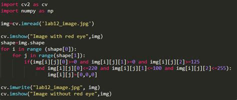 Solved Import Cv2 As Cv Import Numpy As Np