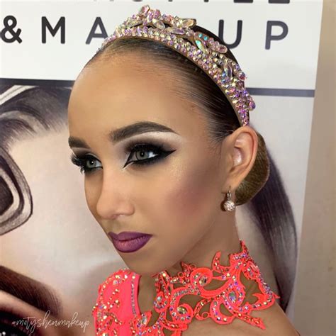 Ballroom Dance Makeup Motyshenmakeup