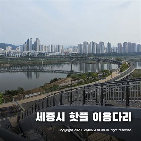 세종시 핫플 이응다리 금강보행교 ~ 야간 데이트 코스로 강추 네이버 블로그