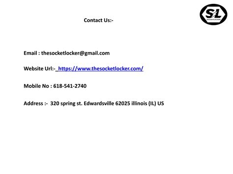 Ppt The Socket Locker Safeguarding Power Connections Powerpoint Presentation Id12789032