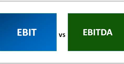 Ebit Vs Ebitda Roxana Geanina Stan