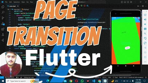 Page Transition Flutter Animation Animation App Development
