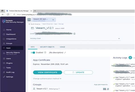 Veeam Backup And Replication V121 And Fortanix Kms Integration Veeam Community Resource Hub