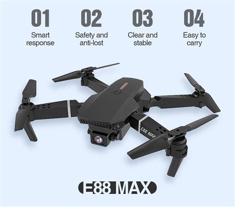 کوادکوپتر آموزشی E88 MAX