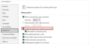 Excel Fill Series Not Working Possible Reasons Fix