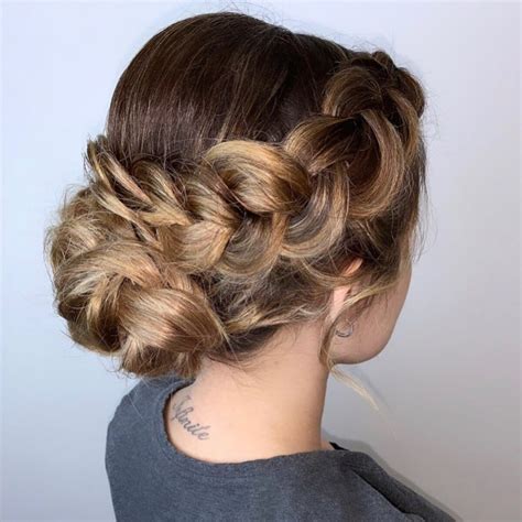 8 Braided Hair Bun Crystalkayden