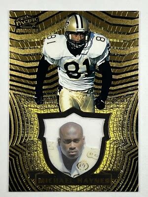 Michael Haynes 94 1997 Pacific Invincible New Orleans Saints Ebay