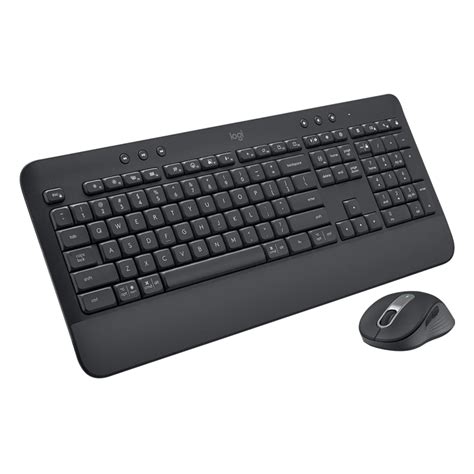 Logitech Signature Mk650 Wireless Keyboard And Mouse Combo For Business Graphite 920 011014